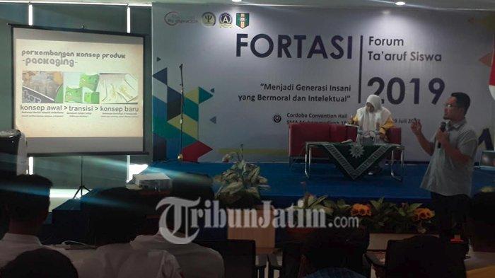 Gelar Masa Orientasi SIswa, SMA Muhammadiyah 10 GKB Beberkan Tips Bisnis pada Siswa Baru ...