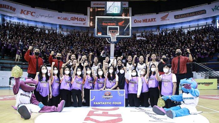 Smarihasta Jumpa Gloria 1 di Babak Fantastic Four Honda DBL with KFC 2022 - Tribunjatim.com