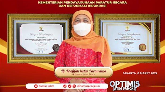 Jatim Raih Dua Penghargaan dari KemenPAN-RB, Khofifah: Jadi Semangat Tingkatkan Pelayanan Publik ...