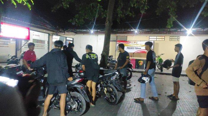 15 Remaja di Tuban Diringkus Polisi, Resahkan Warga Geber-geber Motor, Disitia - Tribunjatim.com
