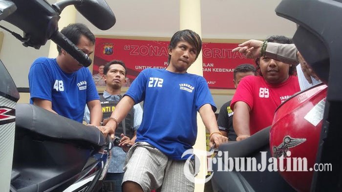 Tak Kapok Curi Motor, Nasib Agus Tak Semulus Kali Pertama - Tribunjatim.com