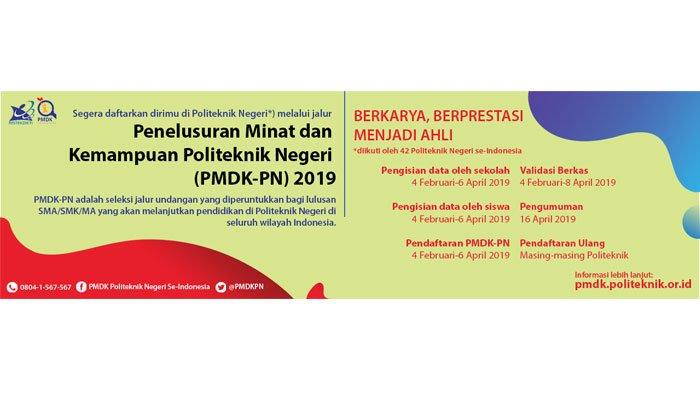 3 Tahapan Selanjutnya bagi Peserta Lolos PMDK-PN 2019, Apa Saja Dokumen ...