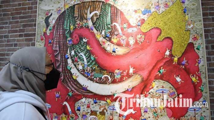 Teknik Nyawi ala Bali Jadi Ciri Khas Seniman I Made Gunawan, Torehkan ...