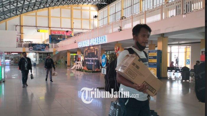 Suasana Terkini Terminal Purabaya, Puncak Arus Mudik Diprediksi pada ...
