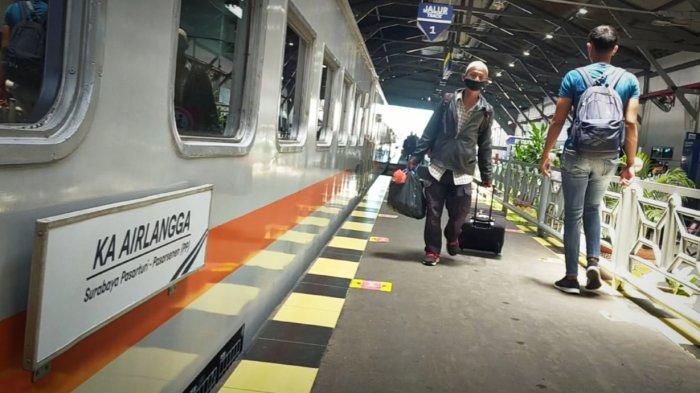 Rute KA Airlangga Relasi Surabaya Pasar Turi - Pasar Senen: Lewati Lamongan Hingga Bojonegoro ...