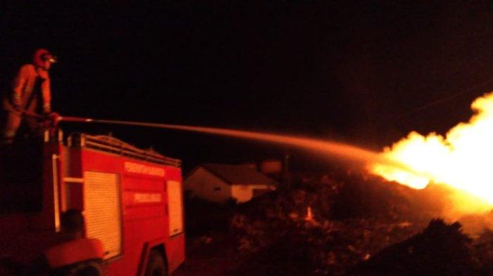 Si Jago Merah Mengamuk Bakar Tumpukan Kayu PG Wonolangan Probolinggo ...