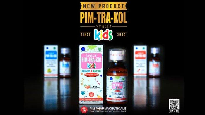 PIM-TRA-KOL Syrup Kids Obat Demam dan Batuk Favorit Si Kecil Lagi Ada ...