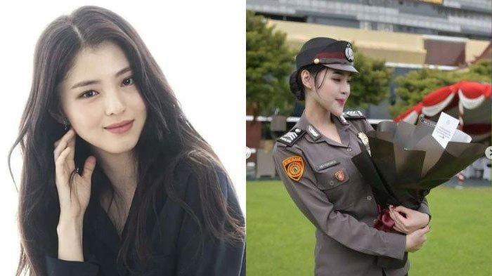 Siapa Eby Feronica? Polwan Viral Mirip Artis Korea Han So Hee, Foto Momen Naik Pangkat Disoroti ...