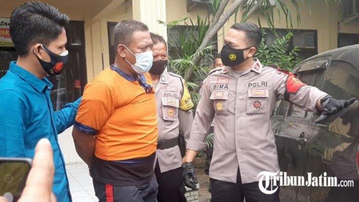 Tertangkap Pria Hantam Paving Ke Mobil Mahasiswi Gresik Pelaku Satpam Menyesal Tersulut Emosi