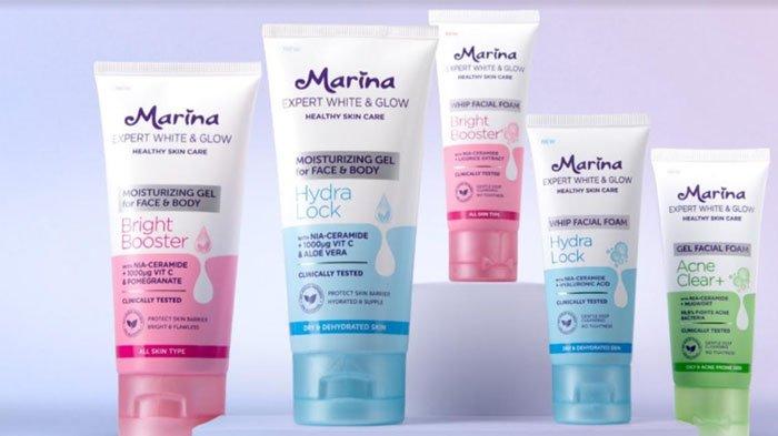 Marina Luncurkan Marina Expert White & Glow Rangkaian Healthy Skincare ...