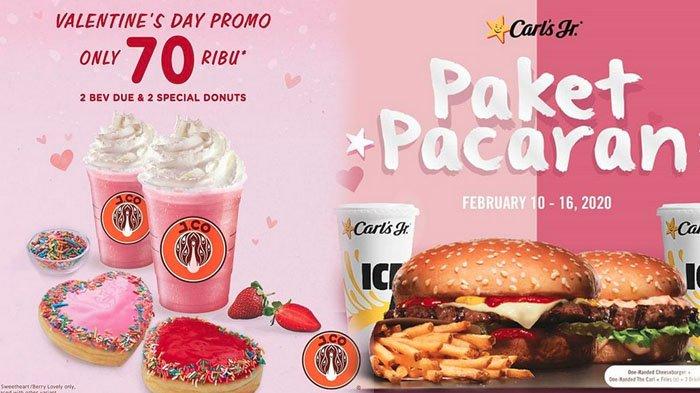 8 Promo Valentine 2020 di Restoran Cepat Saji, dari J.CO, Burger King ...
