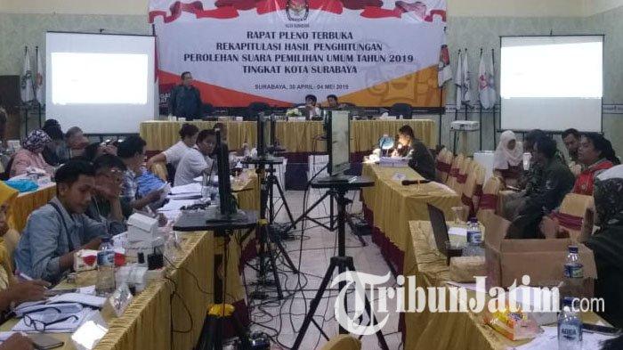 Jalankan Putusan MK, KPU Surabaya Siap Hitung Ulang Suara di Tiga TPS - Tribunjatim.com