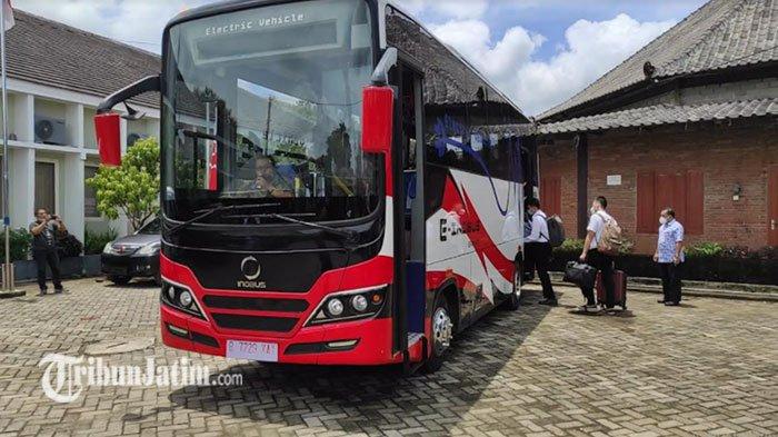Sambut KTT G20 Bali, PT INKA Kembangkan Bus Listrik Merah Putih Bersama ...
