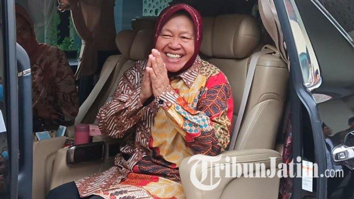 Risma Hanya Tertawa Saat Ditanya Hasil Survei Pilgub Jatim 2024: Saya Gak Mikir Itu ...