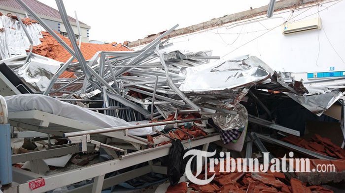 5 Fakta Robohnya Atap RSAL Dr Ramelan Surabaya, Baru Direnovasi 3 Bulan ...