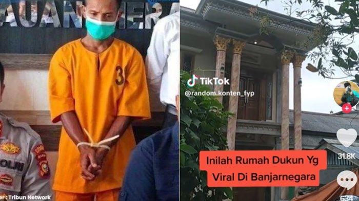 Kondisi 2 Rumah Mewah Dukun Pengganda Uang di Banjarnegara, Berdempetan ...