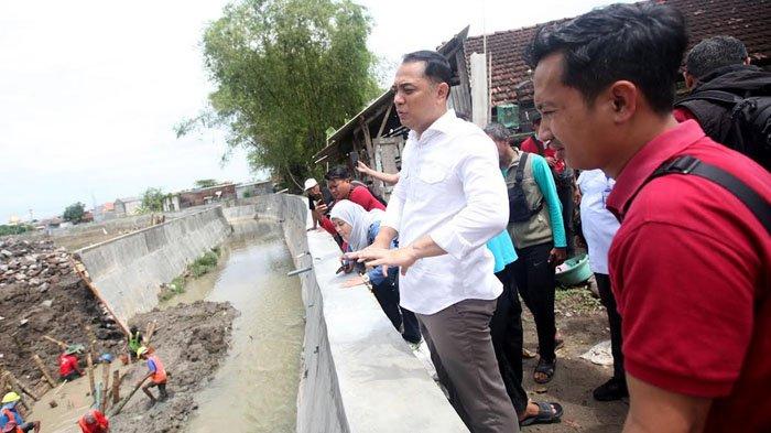 Wali Kota Eri Lanjutkan Proyek Penanganan Banjir di Surabaya hingga 2026, Ada Sejumlah Prioritas ...