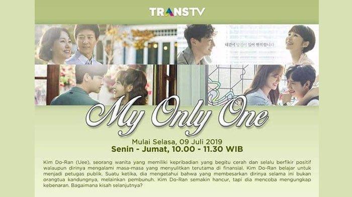 Sinopsis Drama Korea 'My Only One' Episode 1 di Trans TV, Awal Mula ...