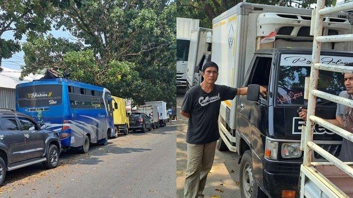 Demi Dapat Solar Subsidi, Sopir Truk Rela Antre 2 Hari di SPBU selama 3 ...