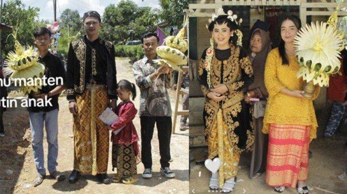 Gantikan Adik, Suami Istri Kembali Jadi Pengantin, Mempelai Wanita Asli ...