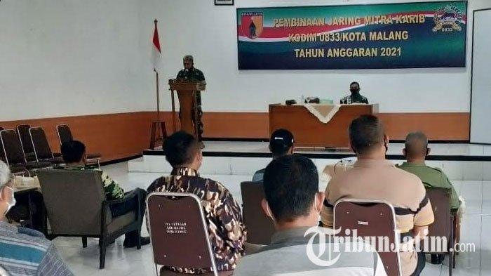 Kodim 0833/Kota Malang Gelar Kegiatan Pembinaan Komponen Masyarakat Kota Malang - Tribunjatim.com