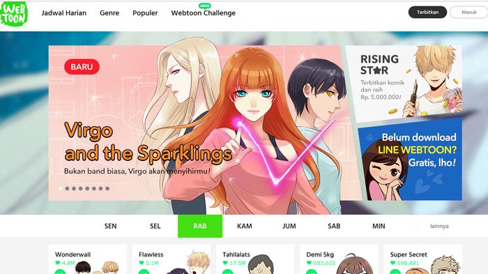 Update Webtoon 1 Chapter Seminggu, Ada yang Protes Minta Setiap Hari ...