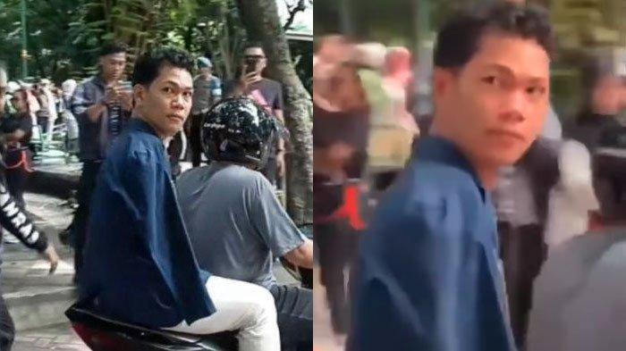Jalani Rekonstruksi Kasus Pelecehan, Tatapan Seram Agus Buntung saat Dimaki Warga Jadi Sorotan ...