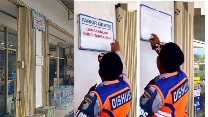 5 Fakta Petugas Dishub Menghapus Tanda Parkir Gratis di Minimarket ...
