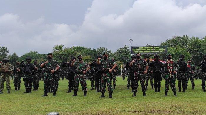 Pangdivif 2 Kostrad Puji Pasukan Yonif 501 Bajra Yudha Kembali Dari Papua Berhasil Lumpuhkan