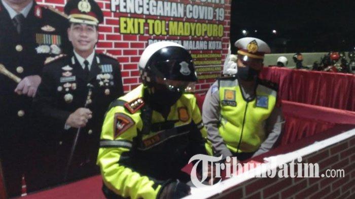 Gunakan Sepeda Motor Polisi, Wakapolresta Malang Kota Lakukan Patroli Malam Takbir - Tribunjatim.com