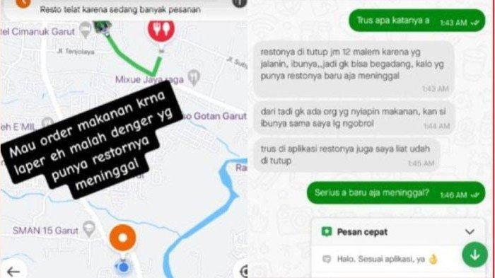 Curhat Wanita Beli Makan Jam 12 Malam di Ojol, Pesanan Disiapkan Padahal Pemiliknya Sudah ...