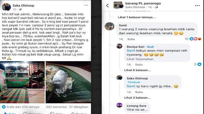 Kronologi Warung di Alun-alun Ponorogo Getok Harga Mahal ke Pengunjung ...