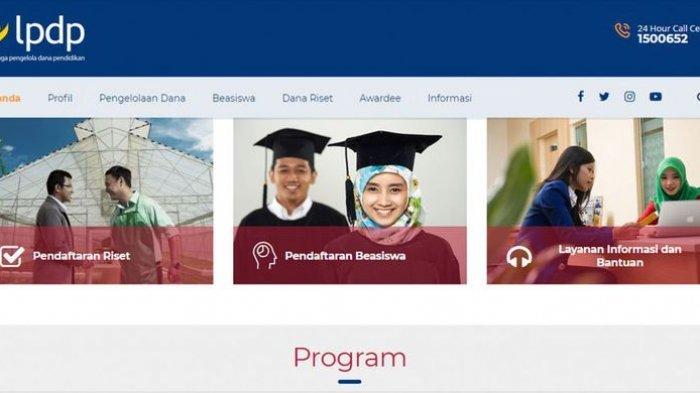 Pendaftaran Beasiswa LPDP 2019 Dibuka! Simak Syarat Penerimaan Program ...