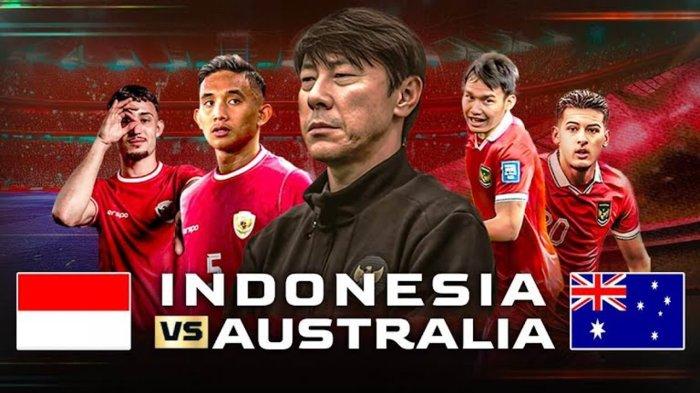 LIVE RCTI Plus Indonesia vs Australia Malam Ini Pukul 19.00 WIB - Halaman all - Tribunjogja.com