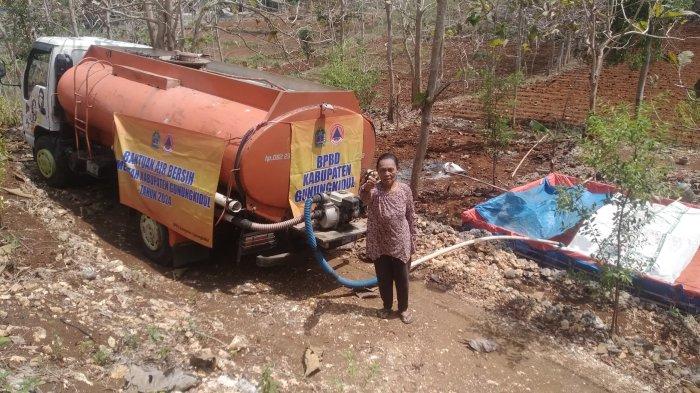 15 Kapanewon di Gunungkidul Masih Dilanda Kekeringan, Permintaan Air Bersih Naik Lima Kali Lipat ...
