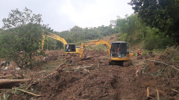 8 Jam Pencarian Hari Kedua, 2 Korban Longsor di Semin Gunungkidul Belum Ditemukan - Tribunjogja.com