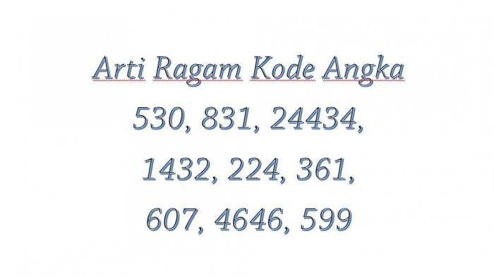 Arti Melihat Angka 3 dan 4 Digit 366, 666, 888, 1988, 1314, 3344, 1666 ...
