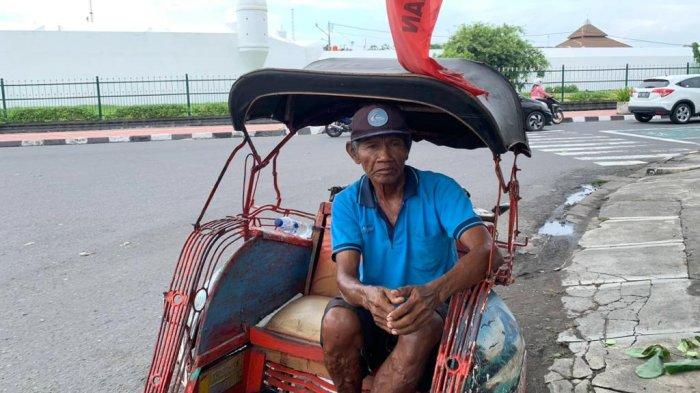 Kisah Tukang Becak Kayuh di Kota Yogya yang Bertahan di Tengah Gempuran Transportasi Online ...