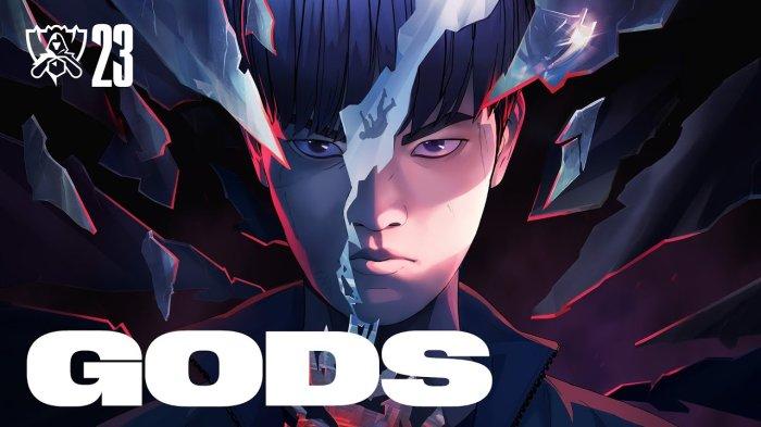 Lirik Lagu dan Terjemahan GODS ft. NewJeans Anthem Worlds 2023 - League ...
