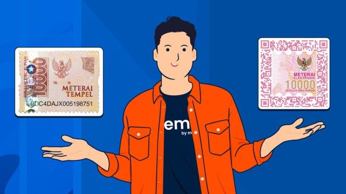 Tips dan Cara Pasang Meterai Fisik untuk Berkas CPNS 2024, Solusi Saat ...