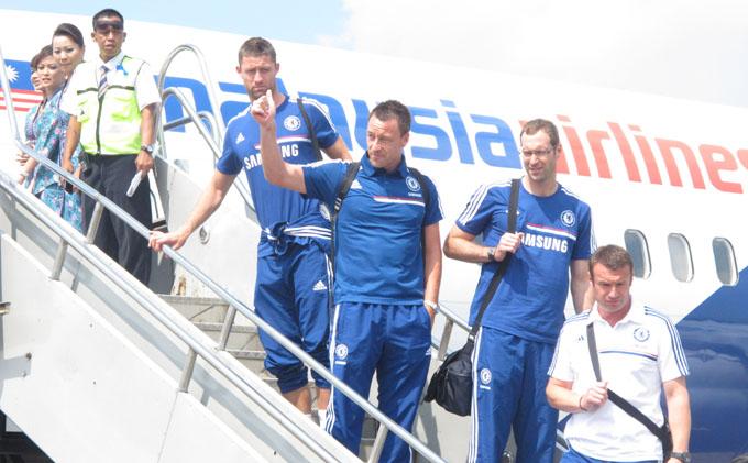 Tim Chelsea Tiba di Indonesia - Tribunjogja.com