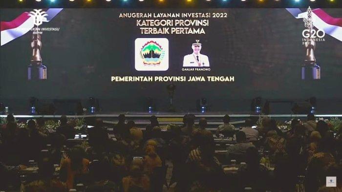 Ciptakan Investasi yang Baik, Pemprov Jateng Raih Penghargaan - Tribunjogja.com