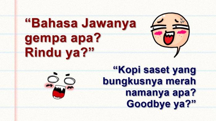 59 Contoh Tebak-tebakan Galau Brutal, Jokes Cinta, Sindiran, yang Lagi ...