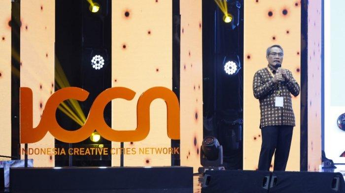 Bupati Bantul Mempresentasikan Potensi Industri Kreatif di ICCN 2022 - Tribunjogja.com