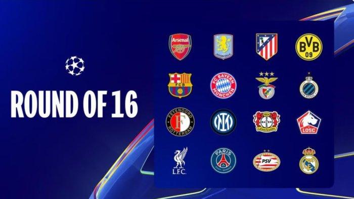 DRAWING LIGA CHAMPIONS: Inilah Calon Lawan Madrid, Liverpool, Inter Milan, München, Arsenal ...