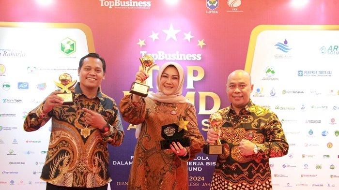 Ini Penghargaan untuk Klaten di TOP BUMD Award 2024, Sri Mulyani: Semoga Semakin Baik Layani ...