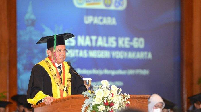 Dies Natalis ke-60 UNY, Ketua Majelis Rektor PTN: Kampus Harus Mampu Hasilkan Lulusan Siap Kerja ...