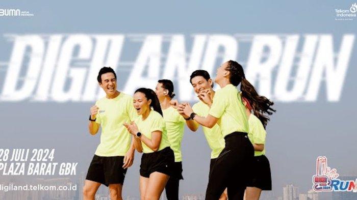 4.000 Tiket Flash Sale dan Early Bird Digiland Run Sudah Sold Out ...