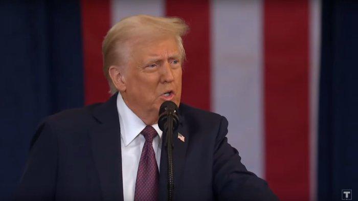 ISI Lengkap Pidato Donald Trump setelah Dilantik Menjadi Presiden Amerika Serikat ke-47 ...