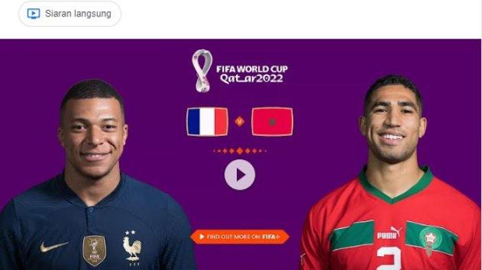 FAKTA-fakta Prancis dan Maroko Jelang Live Semifinal Piala Dunia - Tribunjogja.com